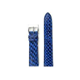 Atlantic Storm Blue Handmade leather watch straps | LIC Leather